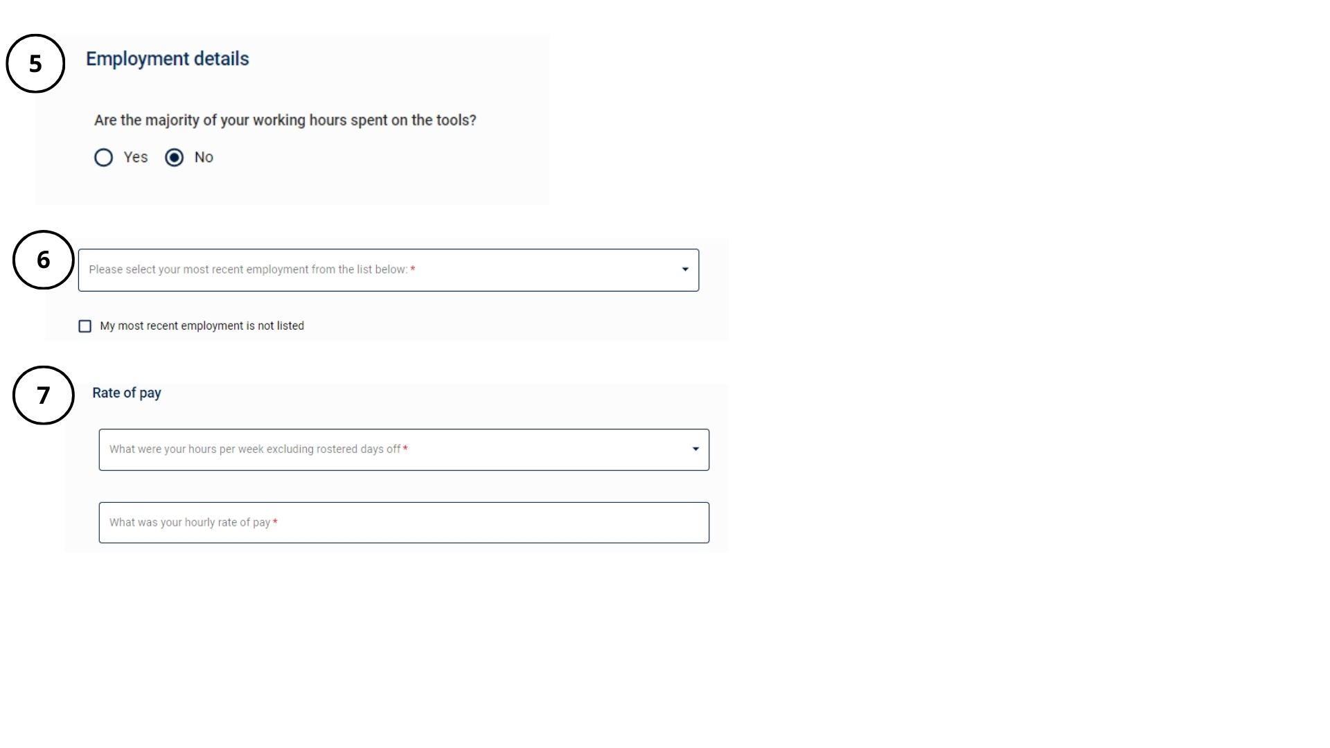 Steps to your online claim | QLeave