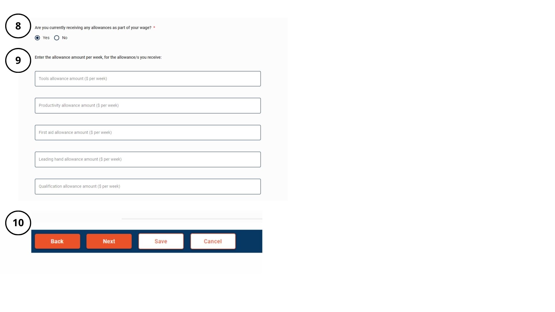 Steps to your online claim | QLeave