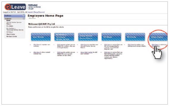 Steps to claim your reimbursement online | QLeave